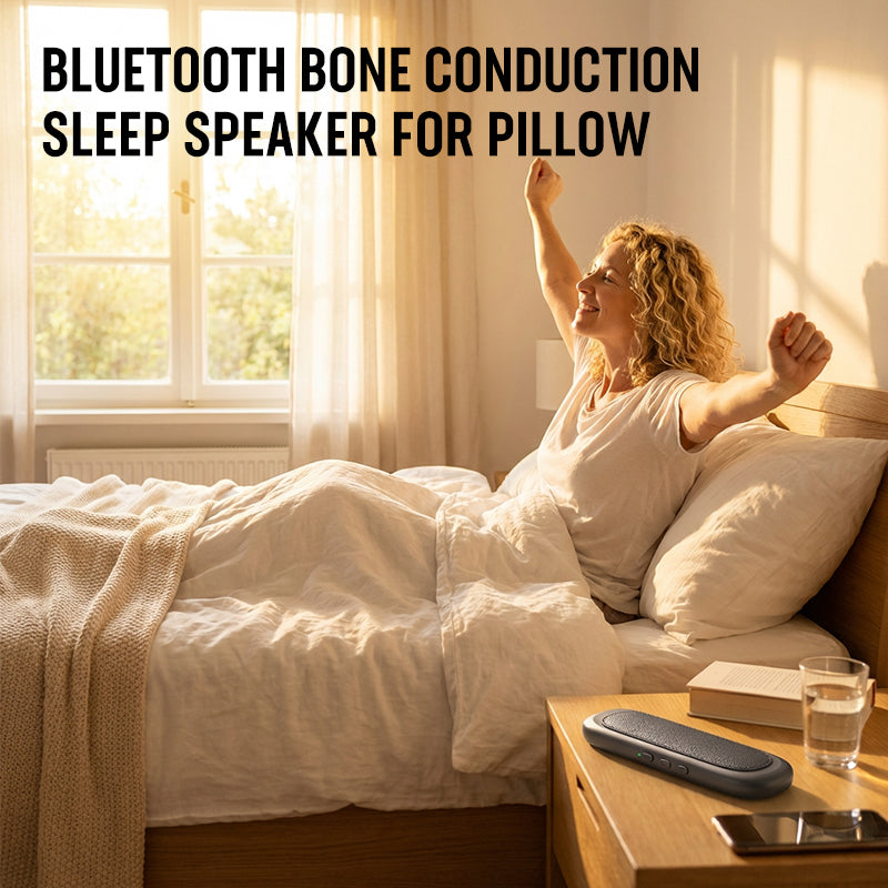 Bluetooth Bone Conduction Sleep Speaker for Pillow – nuadic